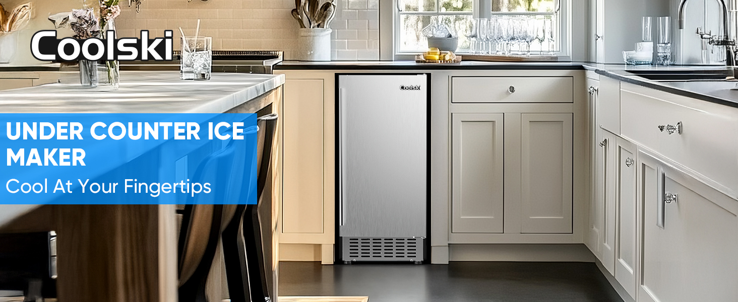 How to choose an under counter ice maker？ - Coolski Ice Machines ...