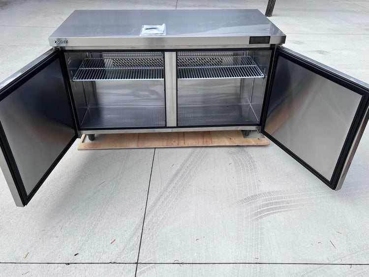 Coolski 60" Double Door Undercounter Worktop Freezer: Mid-Sized Cold S ...